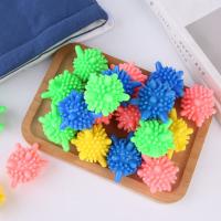China PVC Solid Color Washer Balls for Laundry Reusable 6cm 15pcs for sale