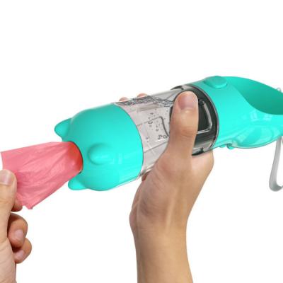 Cina Erogatore portatile dell'acqua del cucciolo della prova della perdita per la bottiglia di acqua all'aperto del cane degli animali domestici in vendita