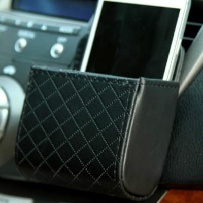 Cina Borsa di vendita calda di stoccaggio dello sfiatatoio dell'automobile del supporto del telefono del supporto di Sunglass in vendita