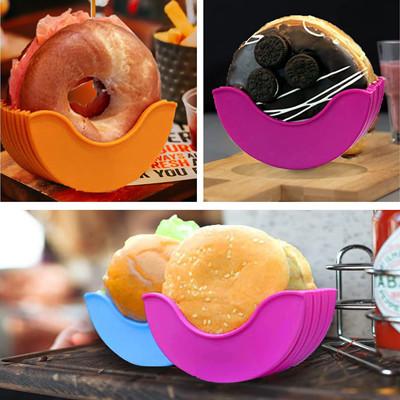 Cina Silicone Retractable Adjustable Burger Box Multicolor in vendita