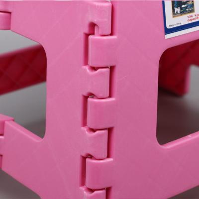 Cina Scalino piegante di plastica portatile multicolore pieghevole per i bambini e gli adulti in vendita