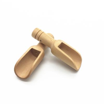 Cina Il legno di faggio Mini Wooden Spoon For Bath sala la misurazione del caffè in vendita