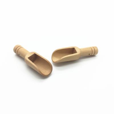 Cina Il legno di faggio Mini Wooden Spoon For Bath sala la misurazione del caffè in vendita