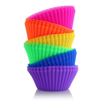 Cina Il dolce riutilizzabile bollente del bastone delle fodere delle tazze del silicone non modella le fodere del bigné in vendita