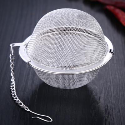 Cina 7cm Ball Shape Stainless Steel Tea Strainer Food Grade in vendita
