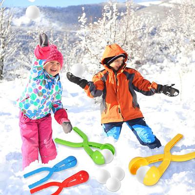 Cina Multicolor plastica Snowball Maker Snow Ball Toys Giochi con manico per bambini in vendita