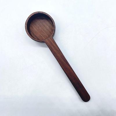 Cina Wood Color Wooden Coffee Spoon Measuring For Coffee Beans in vendita