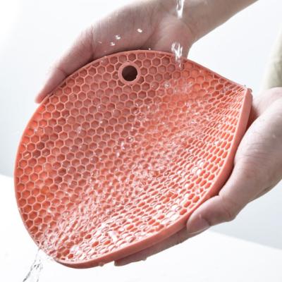 Cina L'utensile della cucina nessuno slitta il supporto di stufato di castrato termoresistente del silicone Mat Coaster in vendita