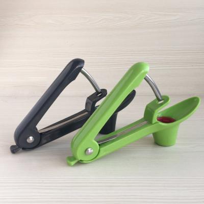 Cina Strumento di Cherry Pitter Olive Seed Remover con la tazza di categoria alimentare del silicone in vendita
