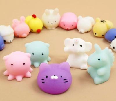 Cina Giocattoli di irrequietezza di 50PCS TPR Mini Animal Squishy Stress Toys Mochi per distensione della tensione in vendita