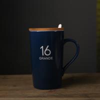 China Ceramic Custom Drinking Cups with Spoon 6oz White Sublimation Mugs for sale