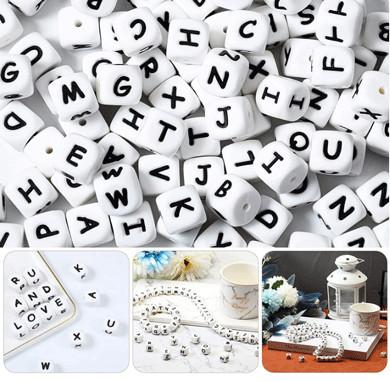 Cina Perle libere non tossiche di alfabeto del silicone dei giocattoli BPA di irrequietezza di distensione della tensione di masticazione del bambino di 12MM in vendita