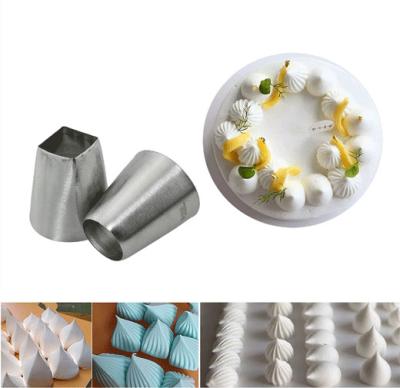 中国 1つのクリーム色のノズルの正方形および円形のビスケットのベーキング用具の焼ける型のキット4 販売のため