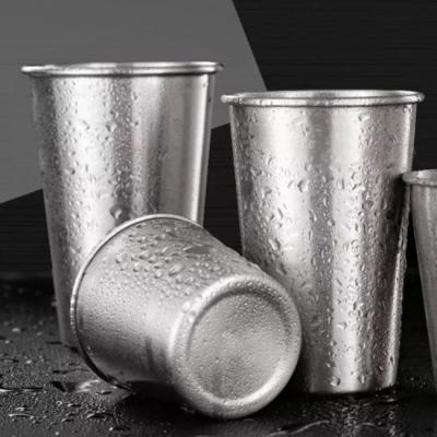 Cina il vuoto termico di 400ml 500ml ha isolato le tazze in serie delle chiavette di acciaio inossidabile per la birra del latte del caffè in vendita
