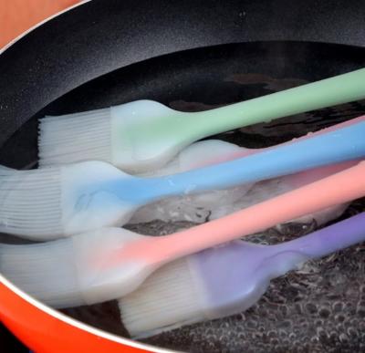 Cina Grande silicone d'unto bollente termoresistente della spazzola della salsa barbecue in vendita