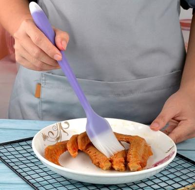 Cina Grande silicone d'unto bollente termoresistente della spazzola della salsa barbecue in vendita