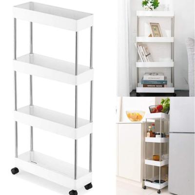 Cina Grandi rifornimenti in serie staccabili della cucina che rotolano gli scaffali pratici dello scaffale di stoccaggio del carretto in vendita