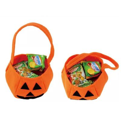 Cina Il Natale non tessuto di Halloween orna lo scherzetto o dolcetto del secchio di Candy della zucca in vendita