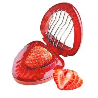 China Stainless Steel Strawberry Huller and Slicer Set 7 Blades Efficient Corer for sale