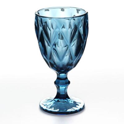Cina Massa della cristalleria di Champagne Wine Glass Goblets Colored per la cucina in vendita