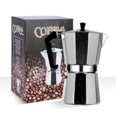 Cina Alluminio del creatore del vaso della caffettiera a filtro del caffè del caffè espresso di Moka Stovetop dell'italiano in vendita