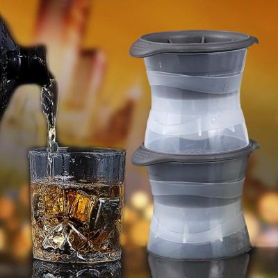 中国 台所棒アイス・キューブの球メーカーのシリコーン ウィスキーのための大きい円形球型 販売のため