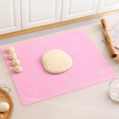 Cina Non stuoia bollente del bastone con la pasticceria Mat Dough Rolling Mat del silicone di misure in vendita