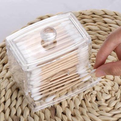 Cina Il tampone di cotone di 7 OZ riempie il supporto che il cotone germoglia barattolo del farmacista dell'erogatore della palla il chiaro in vendita