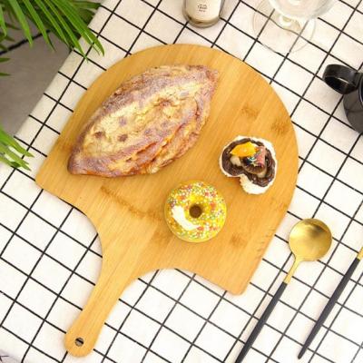 Cina Bordo di bambù naturale premio della buccia della pizza del forno con i bordi & la maniglia facili della scivolata in vendita