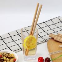 China Reusable Bamboo Drinking Straws Bulk 8mm 20cm Eco Friendly Natural for sale