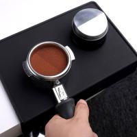 China Adjustable 58.5mm Espresso Distribution Tool 304 Stainless Steel Coffee Leveler for sale