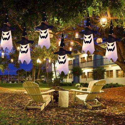 Cina All'aperto accenda il cappello d'attaccatura della strega delle decorazioni del fantasma di Halloween in vendita