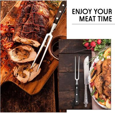 Cina Forcella a 12 pollici del BARBECUE di acciaio inossidabile della bistecca per la griglia dell'arrosto della cucina in vendita