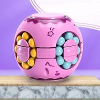 China Fingertip Gyroscope Toy Decompression Puzzle Magic Bean Cube 6x6x6cm ABS Plastic for sale