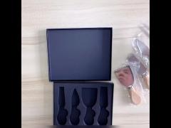 4pcs 6pcs Cheese Knives Set with Wood Handle Stainless Steel Cheese Cutter