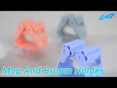 Wall Mount Mop And Broom Holder Heavy Duty Non - Slip Waterproof For Garage