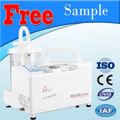 China Ss-6a Portable Phlegm Suction Unit  Aspirator Medical Grade Compact Design for sale