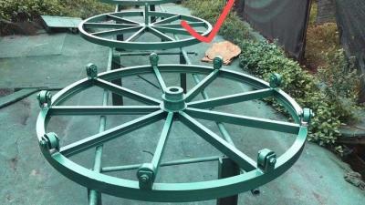 China O dispositivo da plataforma giratória que coloca o tipo vertical carretel do suporte de fio está de amarração ferramentas da construção à venda