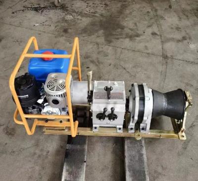 China Power Pulling Winch With Honda Petrol Engine For Electric Line Stringing for sale