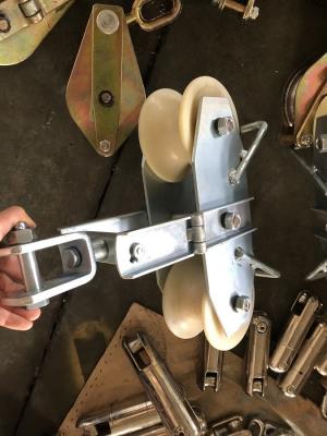 Cina 822 mm Tandem Pulley Stringing Blocks per la trasmissione di linee aeree in vendita