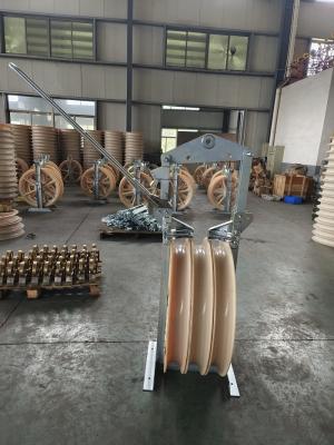 China Nylon Five Sheaves Helicopter Stringing Blocks For Conductor Stringing Site for sale