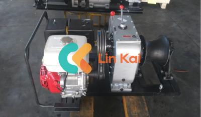 China Four Gear 8Ton Cable Winch Puller Machine With 3 KW 4.5 KW. 8 KW Power for sale