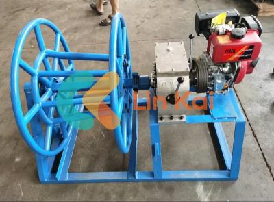 China Meets Safety Standards Wire Take Up Machine 25KN Max Rated Load for sale