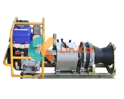 China Powerful 50 Kn Shaft Driven Cable Winch Honda Engine With Four Gear By NBLK for sale