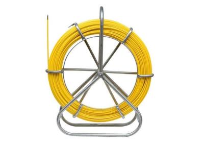 China Draagbare Gele Ondergrondse Kabelhulpmiddelen, 4 ~ 16 Mm-Glasvezelbuis Rodder Te koop