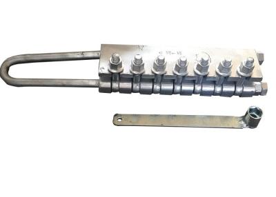 China 150KN Bolt Type Overhead Line Tools And Equipment , Wire Rope Grips For OPGW for sale