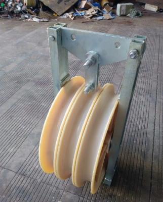 China 508 mm Diameter Transmission Line Stringing Tools Bundled Conductor Pulley for sale