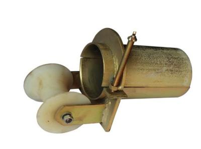 China Bell Mounth Type Underground Cable Tools Cable Laying With Nylon Roller for sale