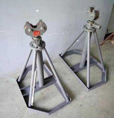 Cina Supporto semplice meccanico di sollevamento idraulico di versamento della bobina degli strumenti sotterranei del cavo in vendita