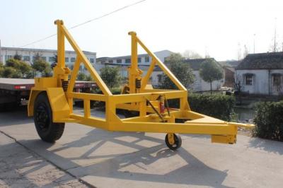 China 80KN hydraulische Ondergrondse van de het Materiaaldraad van de Kabelinstallatie de Spoelaanhangwagen Te koop